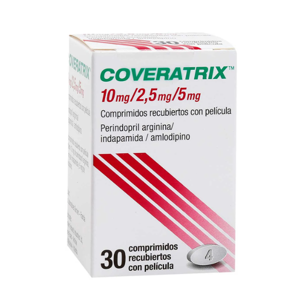 COVERATRIX 10 MG - 2.5 MG/5 MG 30 TAB