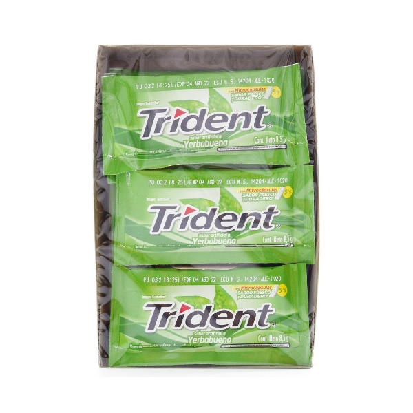 TRIDENT 5S YERBABUENA DISPLAY 18 UD 8.5G